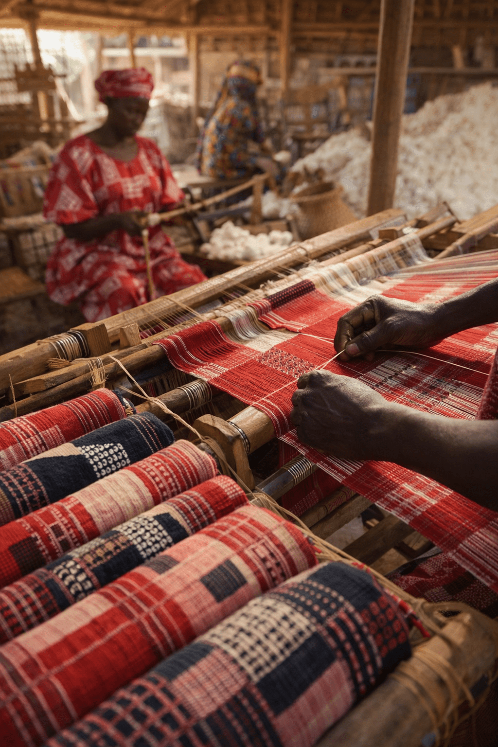 Pagne Sénoufo : tissu africain tissé main et usage en mode ...